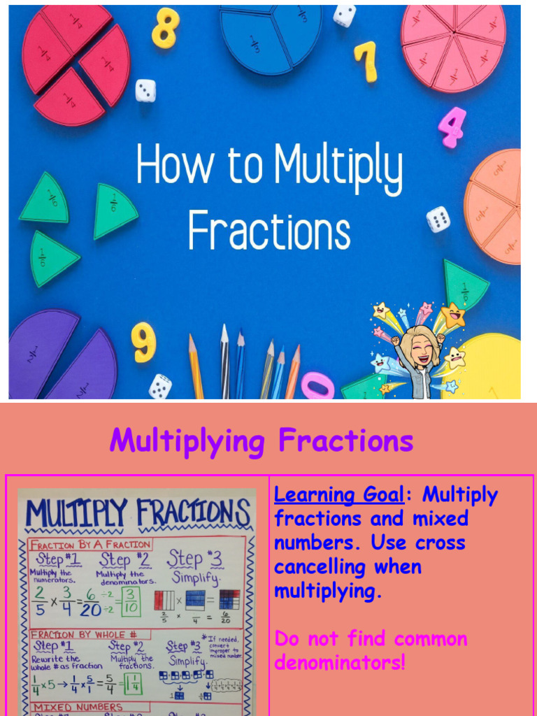 Fraction Multiplication Guide | PDF
