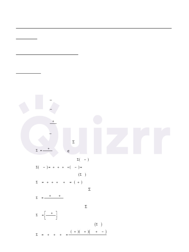 11 Progressions Formula Sheets Quizrr | PDF | Elementary Mathematics | Mathematical Objects