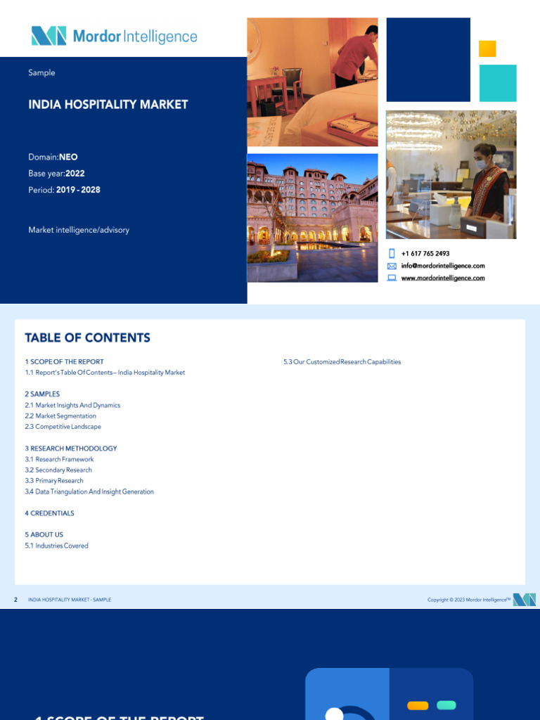 India Hospitality Market (2023 - 2028) - Mordor Intelligence | PDF