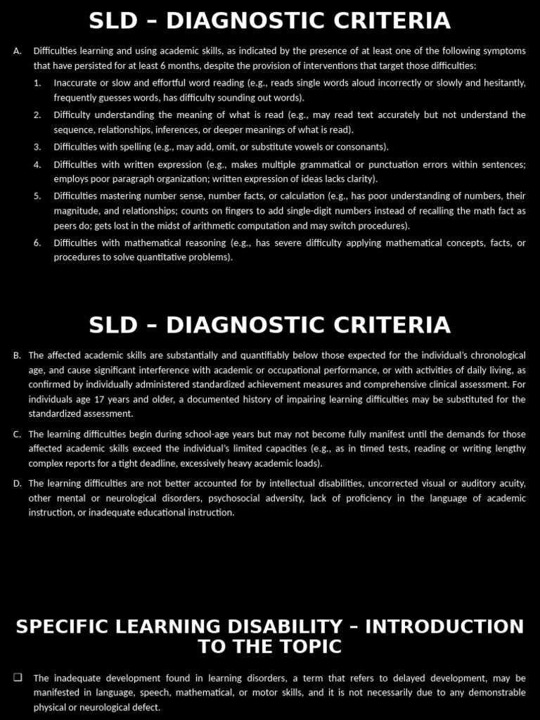 Disorders | PDF | Autism Spectrum | Learning Disability