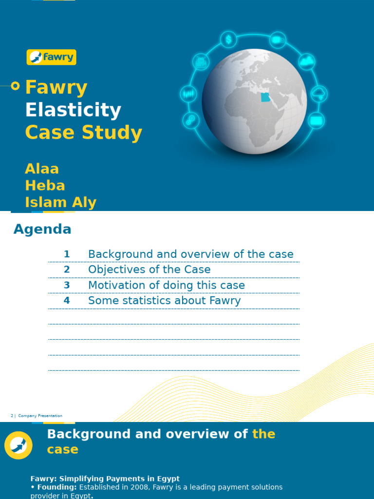 Fawry Corporate Presentation | PDF | Elasticity (Economics) | Demand
