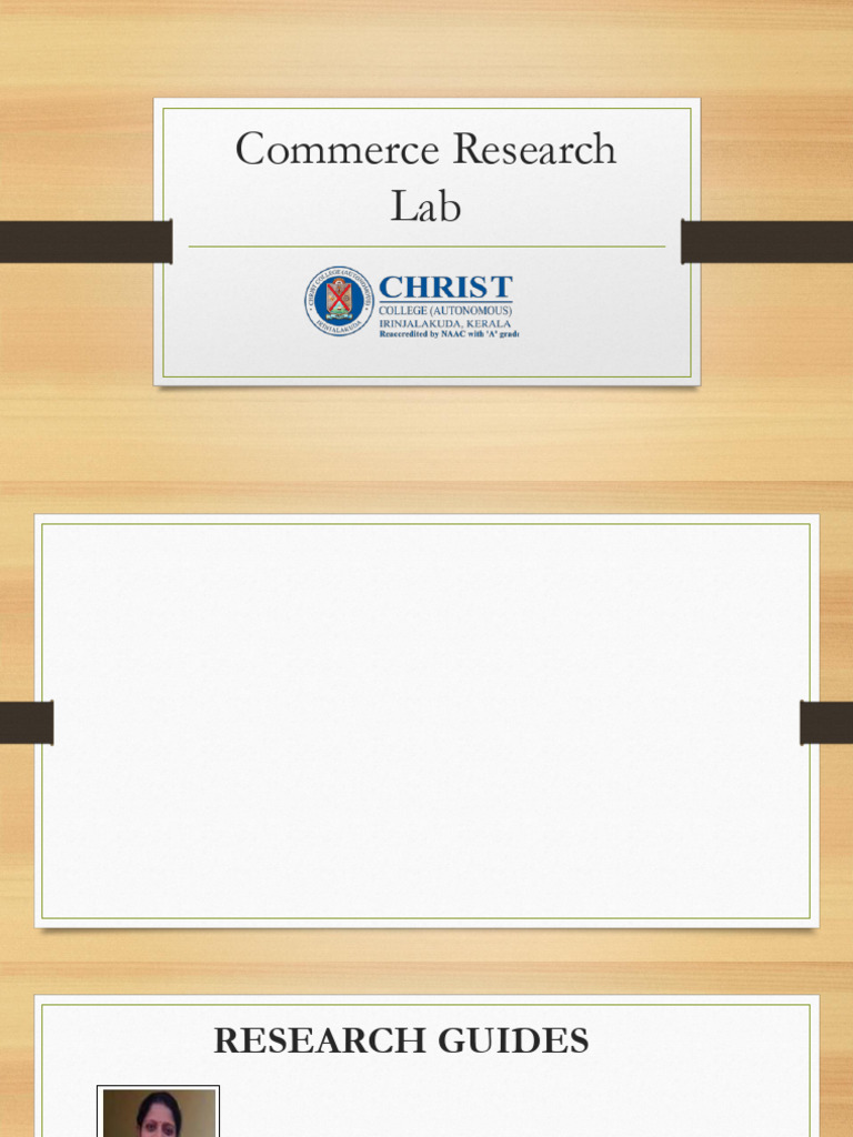 Commerce Department Lab | PDF