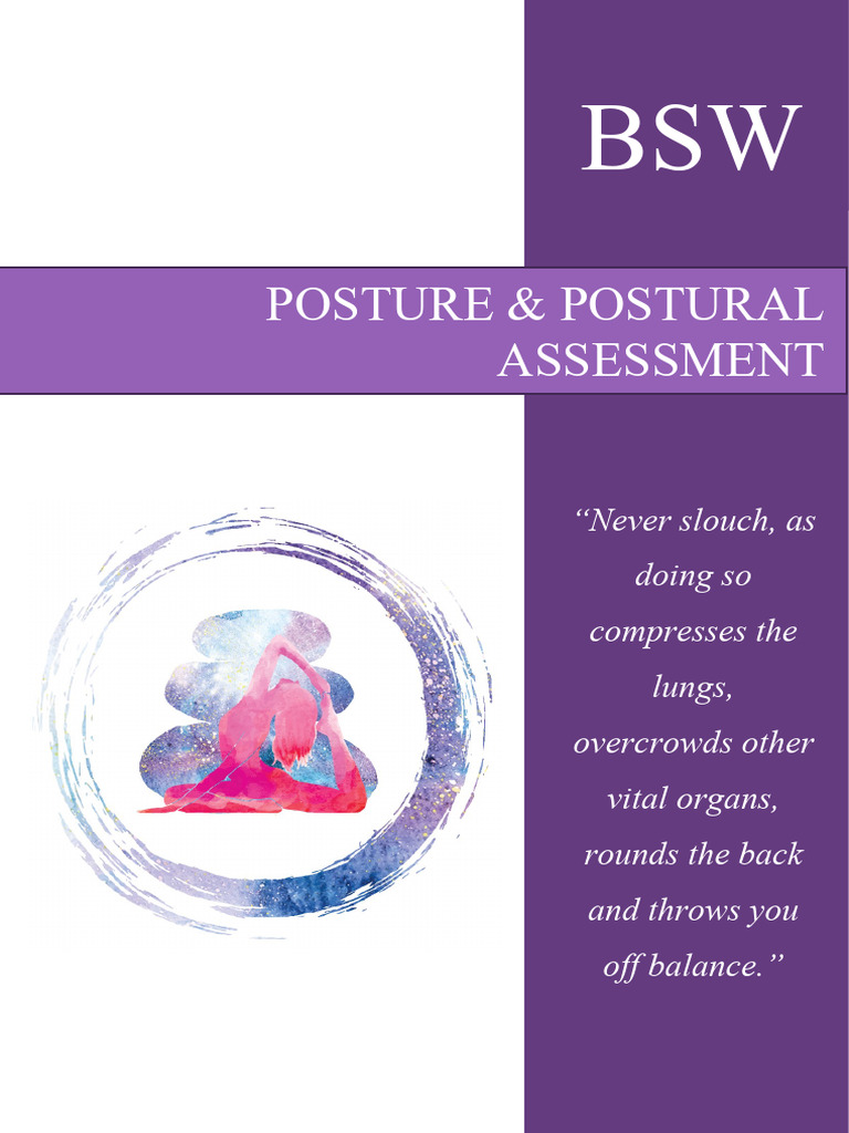 Posture and Postural Assessment | PDF | Pelvis | Back Pain