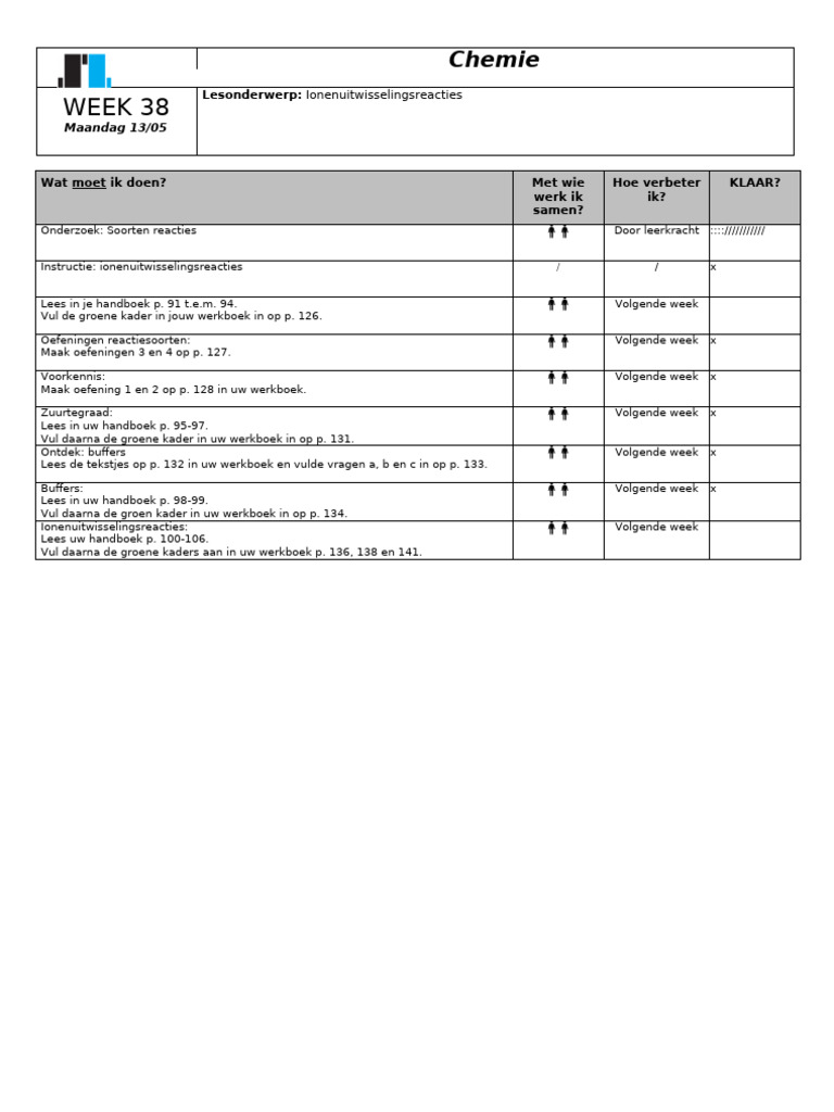 week 38 chemie 4EF (1) | PDF