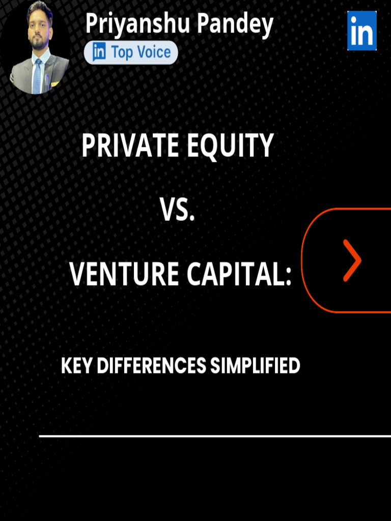 PE vs. VC: Key Differences Explained | PDF
