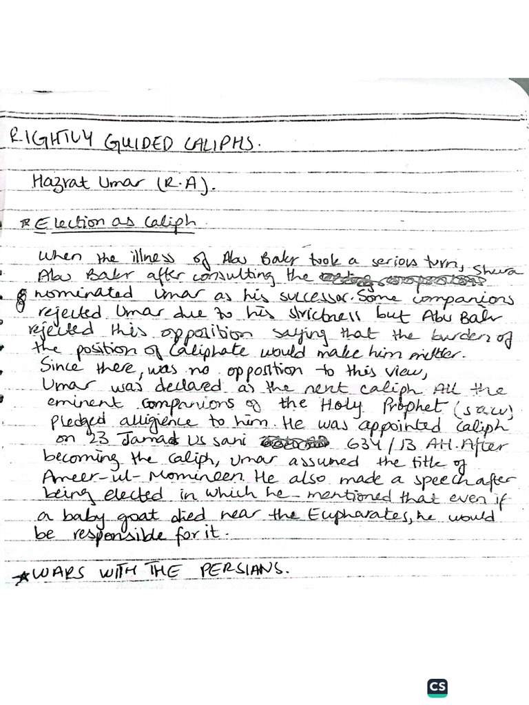 Caliphate Of Hazrat Umar 1 Pdf