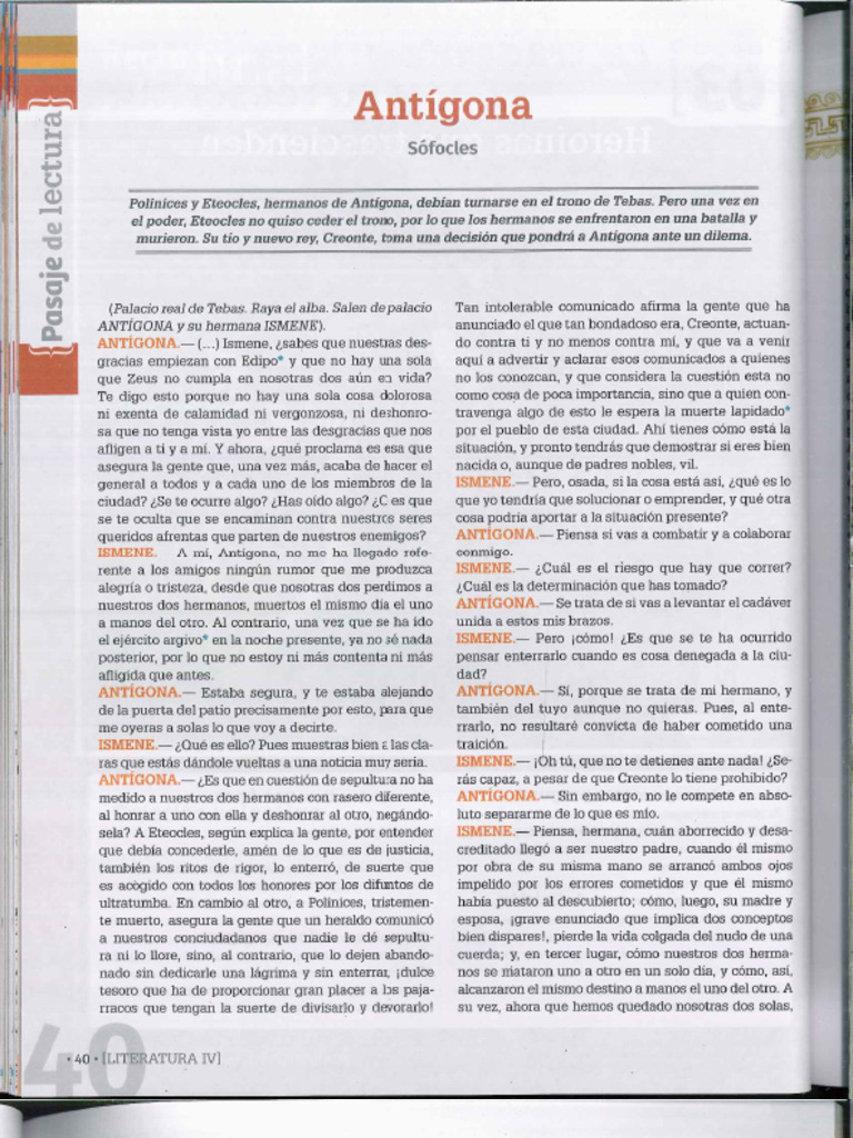 Antigona-manual-tragediaclasica | PDF