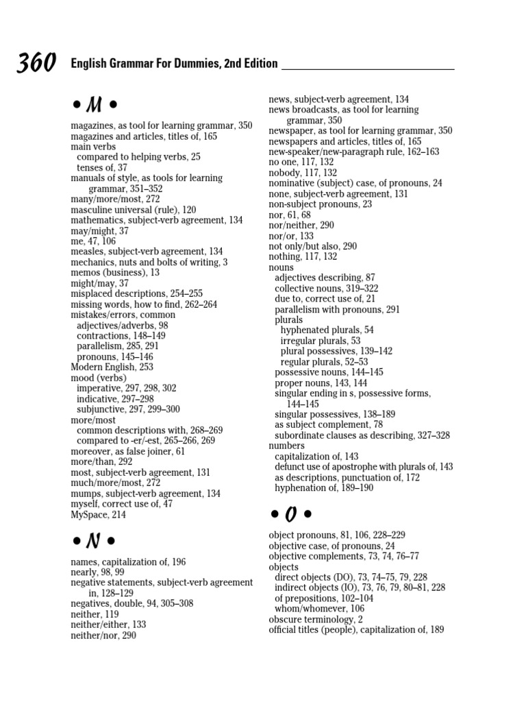 English Grammar Guide: Key Concepts | PDF | Verb | Linguistic Morphology