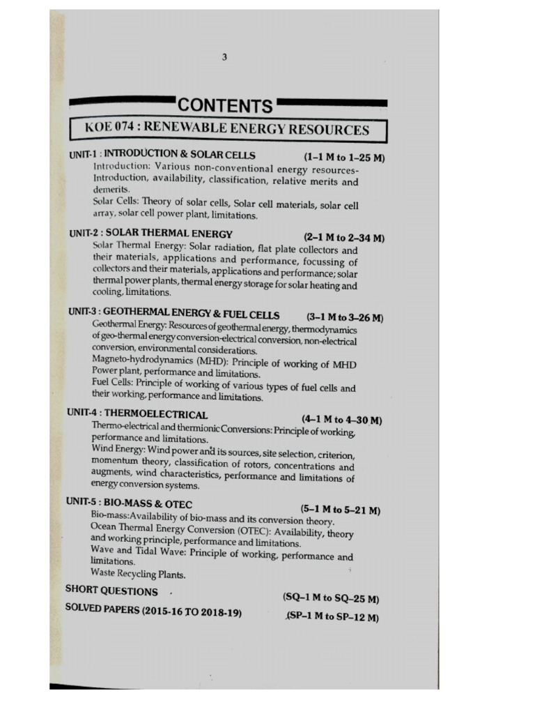 Renewable energy anupam pdf | PDF