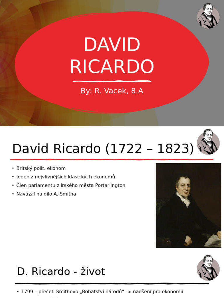 David Ricardo | PDF