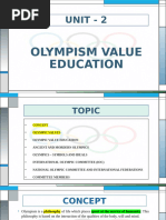 Olympic Value Education Notes Class11 | PDF | Olympic Games | Sports ...