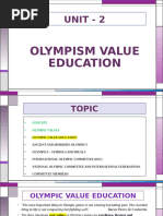 Olympic and Paralympic Values in Sport | PDF | Sports