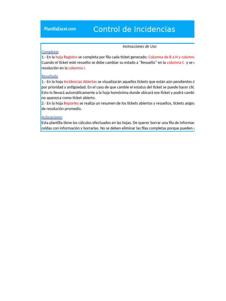 Control de Tickets | PDF