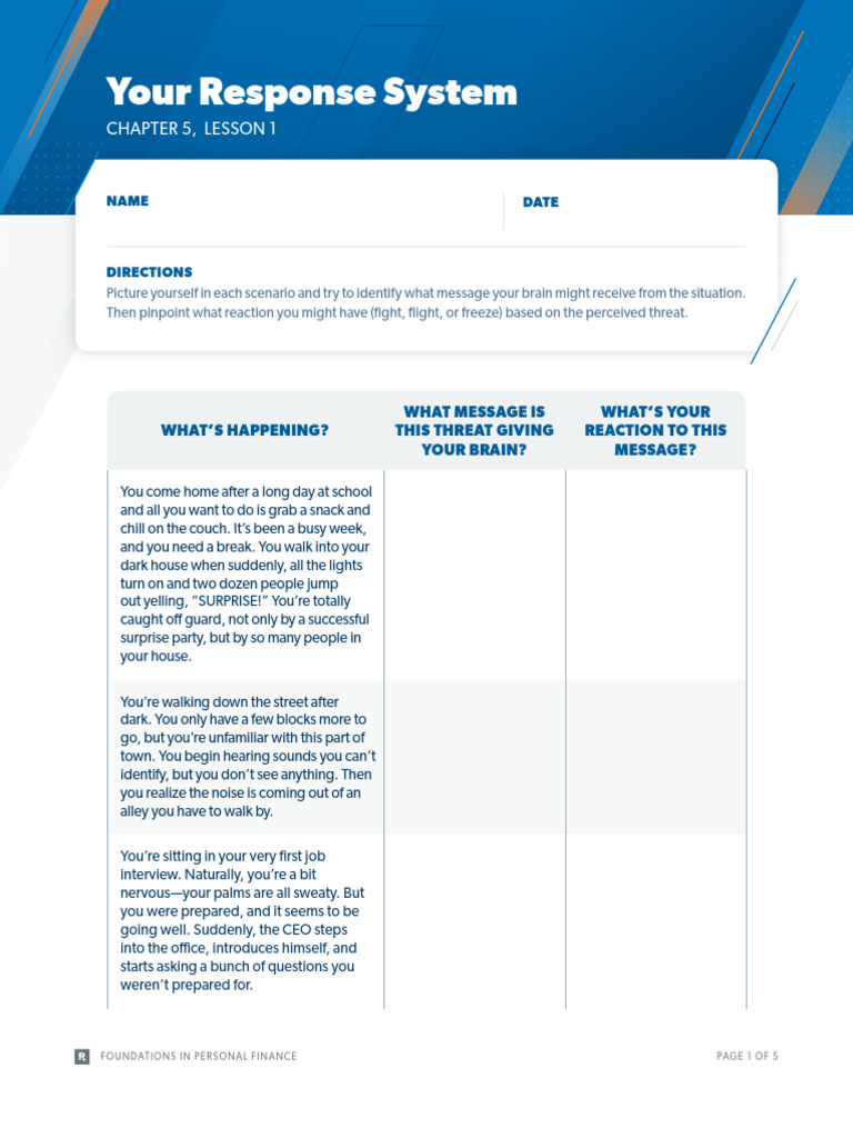 Act ch05 l01 English | PDF