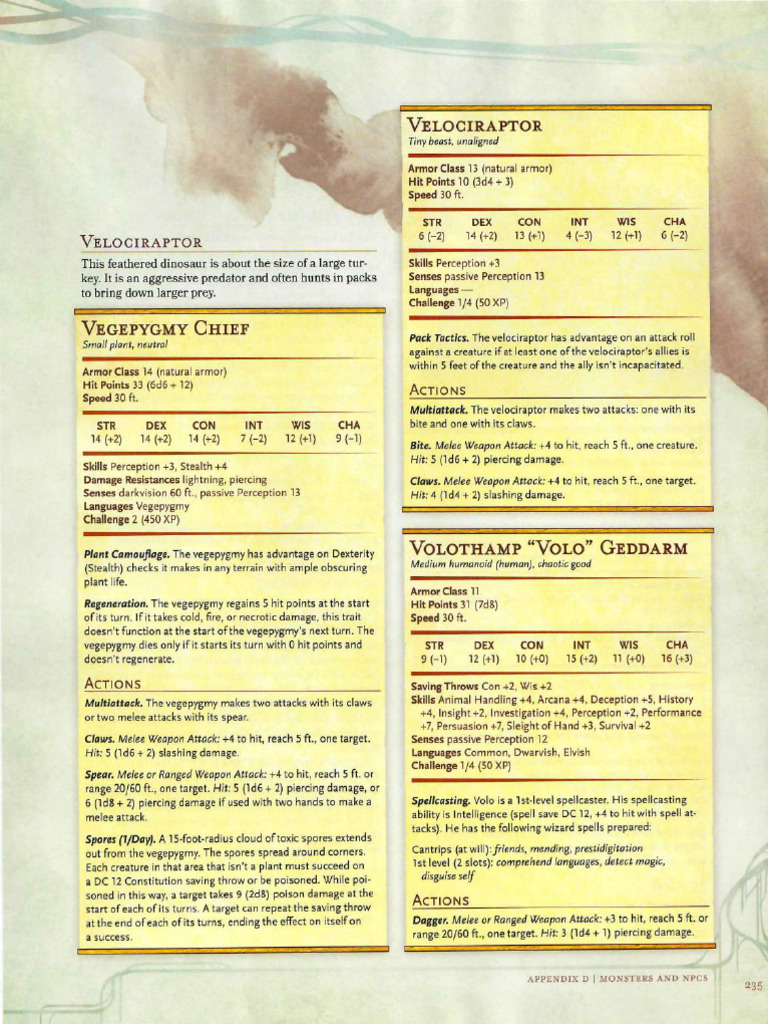 Velociraptor | PDF