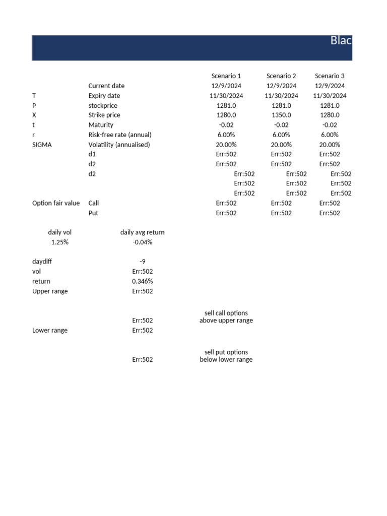 Reliance Options | PDF