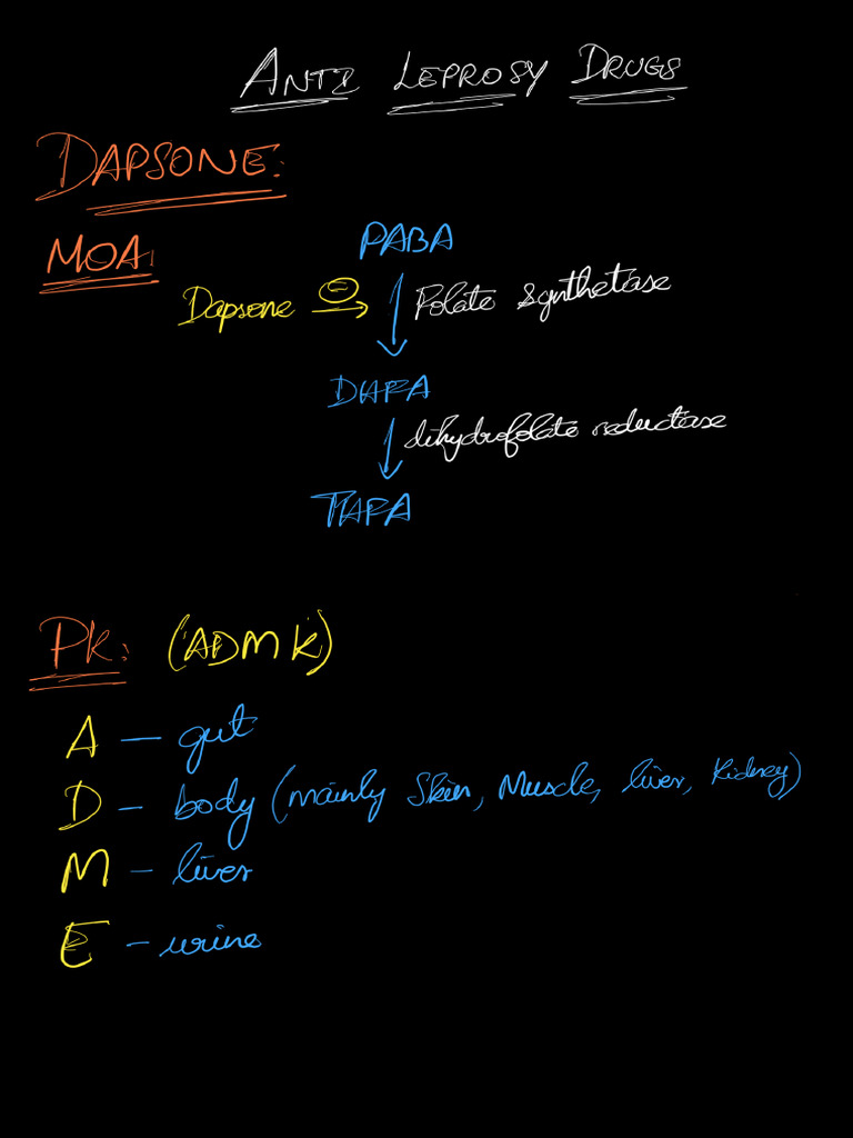 Anti Leprosy Drugs | PDF