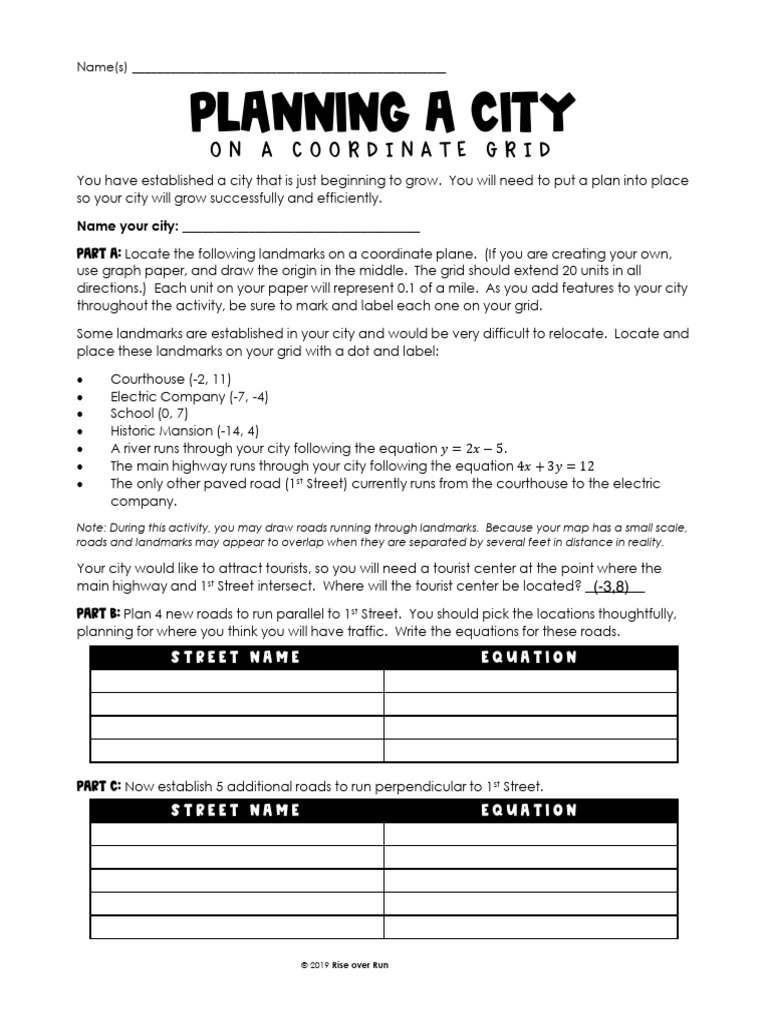 Plan+a+City+Algebra | PDF | Retail