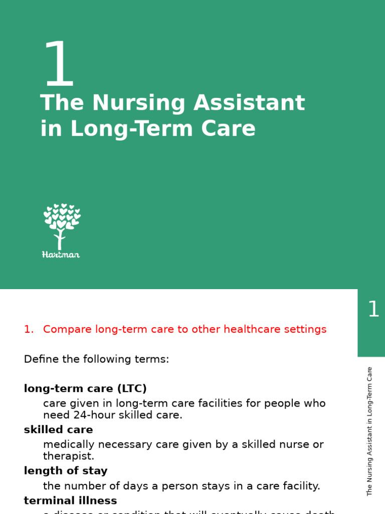 Nursing Assistants in Long-Term Care | PDF | Medicaid | Medicare ...