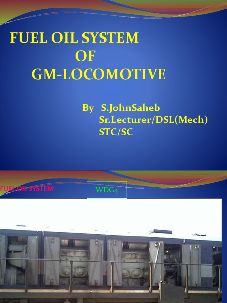 HHP FUEL OIL SYSTEM Withparts | PDF | Fuel Injection | Pump