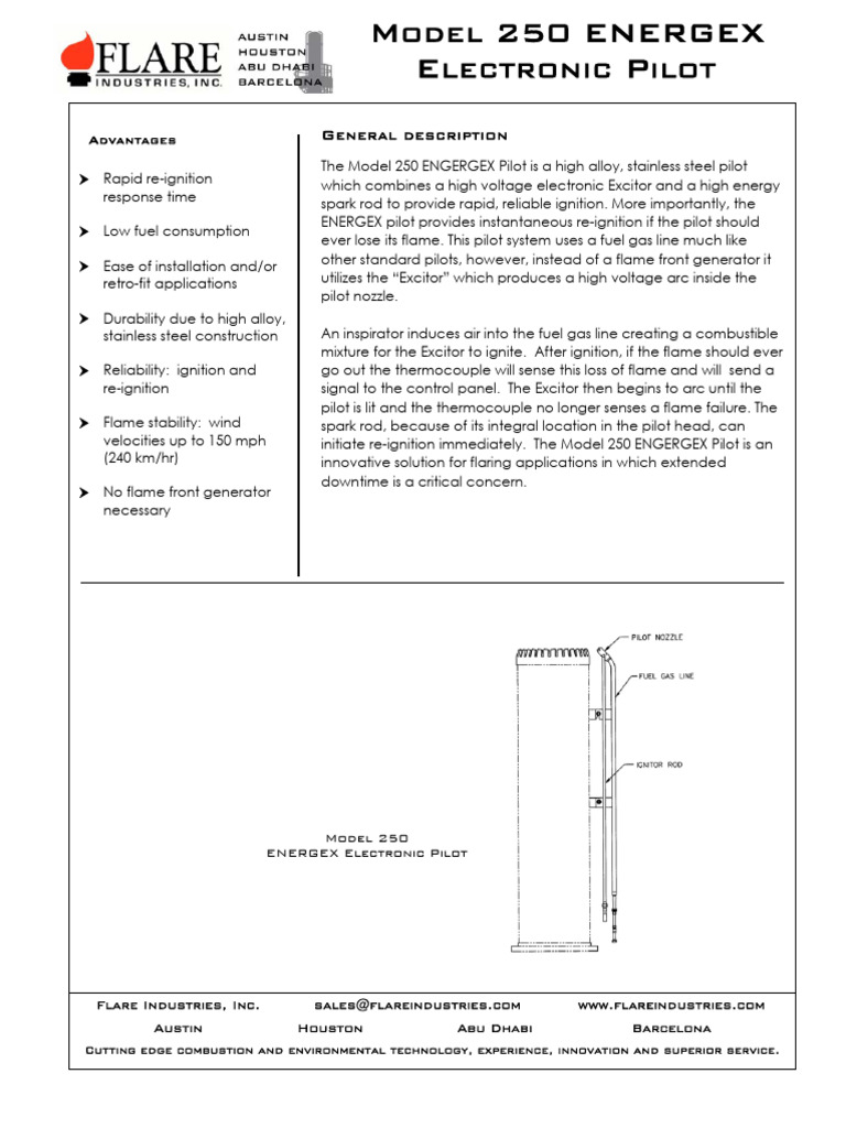 Model_250_ENERGEX | PDF | Combustion | Thermocouple