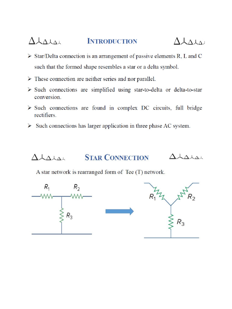 Star-Delta | PDF