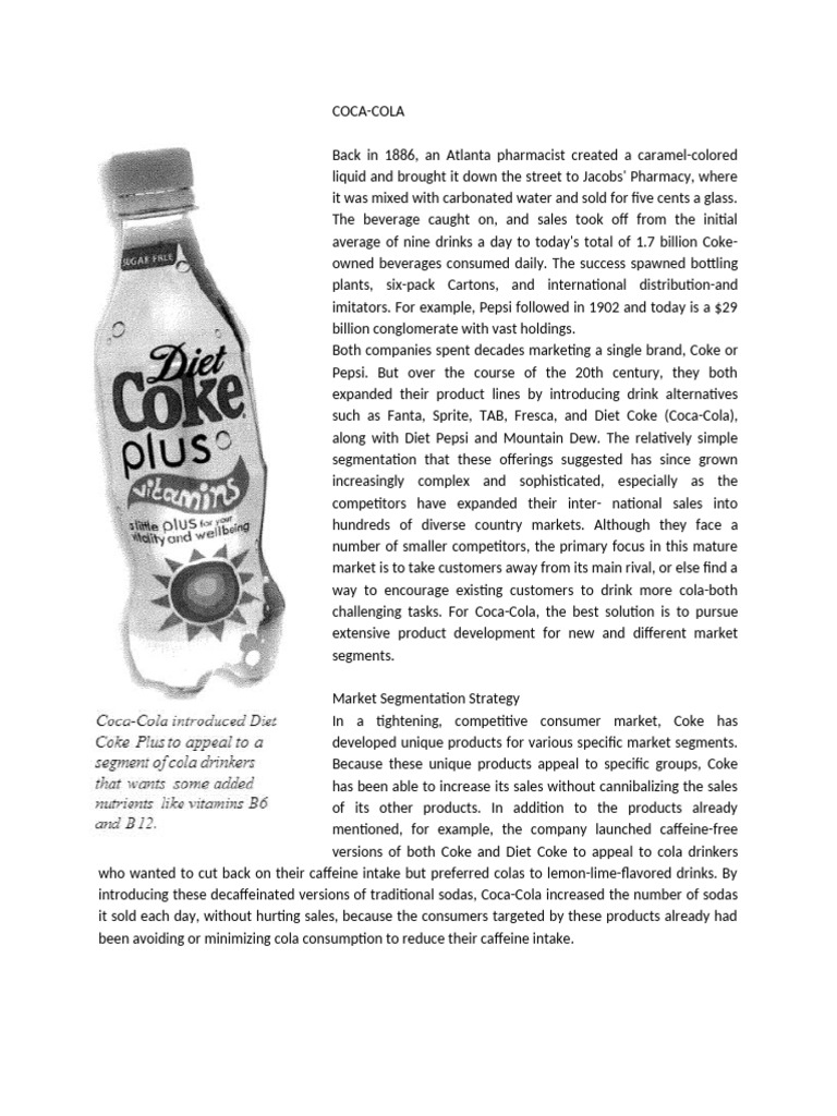 EPBM_COCA-COLA | PDF | Coca Cola | Cola