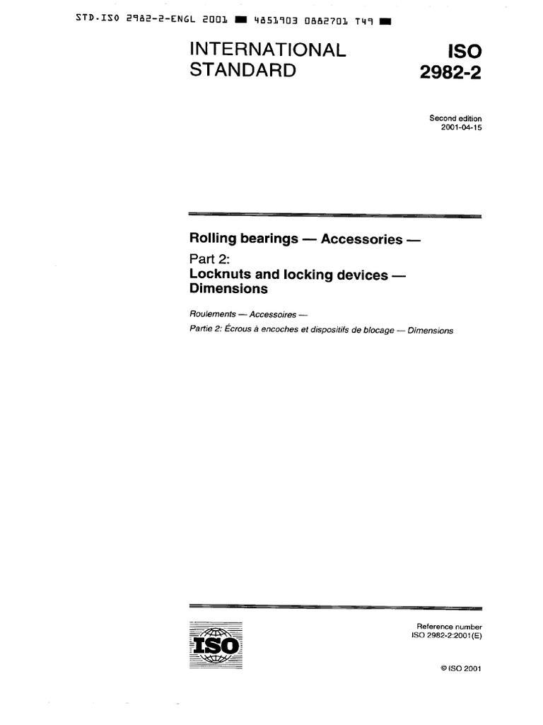 Iso 2982-2 2001 | PDF