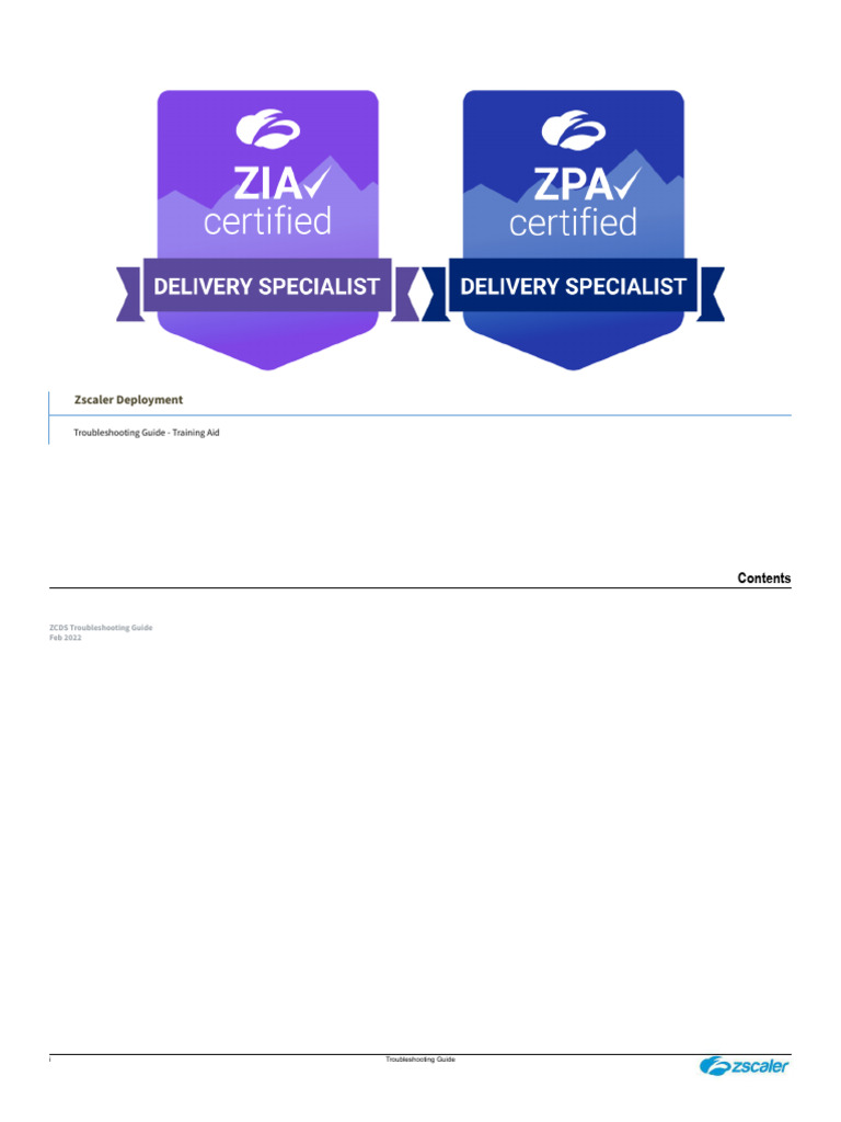 Zscaler Deployment and Troubleshooting | PDF | Transport Layer Security ...