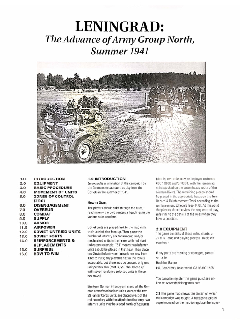 Leningrad Rules | PDF