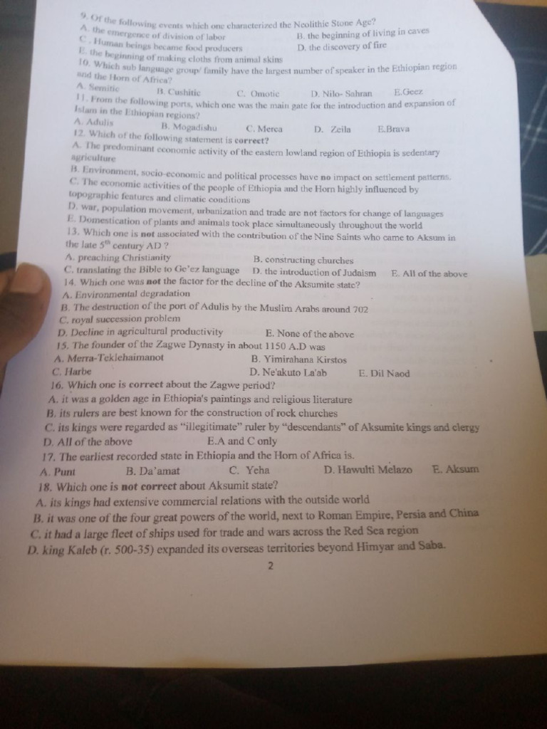 History Midterm Exam 4 (DMU) | PDF