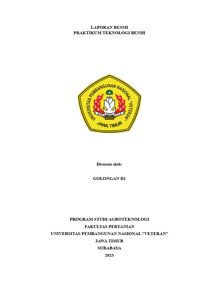 REVISI Draft Laporan Resmi D1 | PDF
