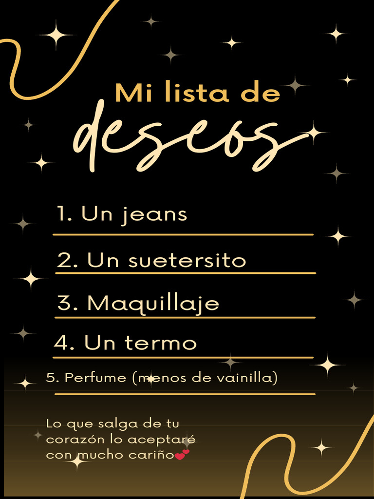 Tu Historia Lista de Deseos Moderno Beige - 20241202 - 184933 - 0000 | PDF