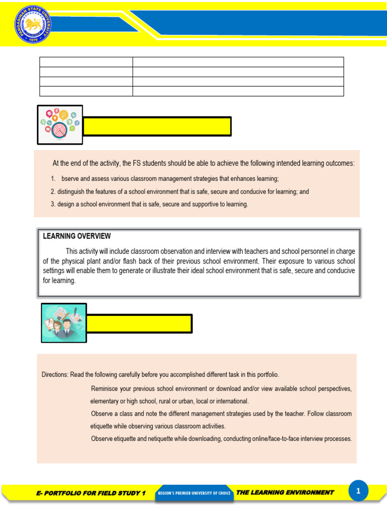FS1-Activity-2 (1) | PDF | Classroom | Learning