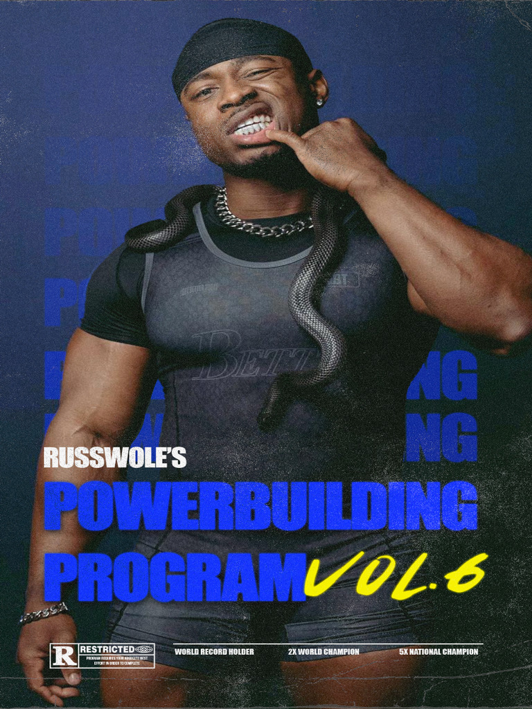 Russwole's Powerbuilding Program Vol 6 | PDF