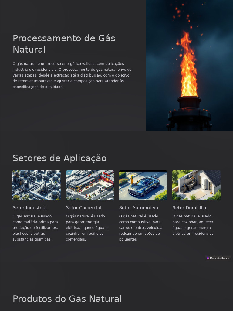 Processamento de Gás Natural | PDF | Gás natural | Refrigeração