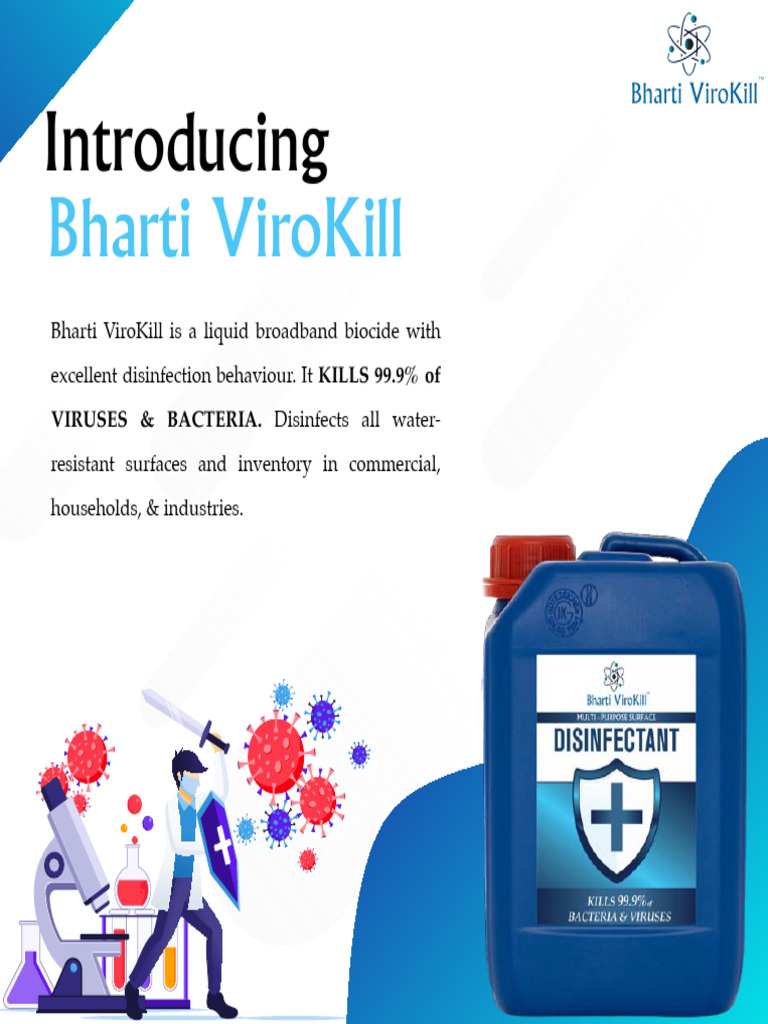 Bharti ViroKill | PDF | Disinfectant | Microbiology