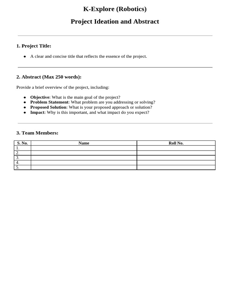 Ideation Abstract Submission Template - Docx Conv | PDF