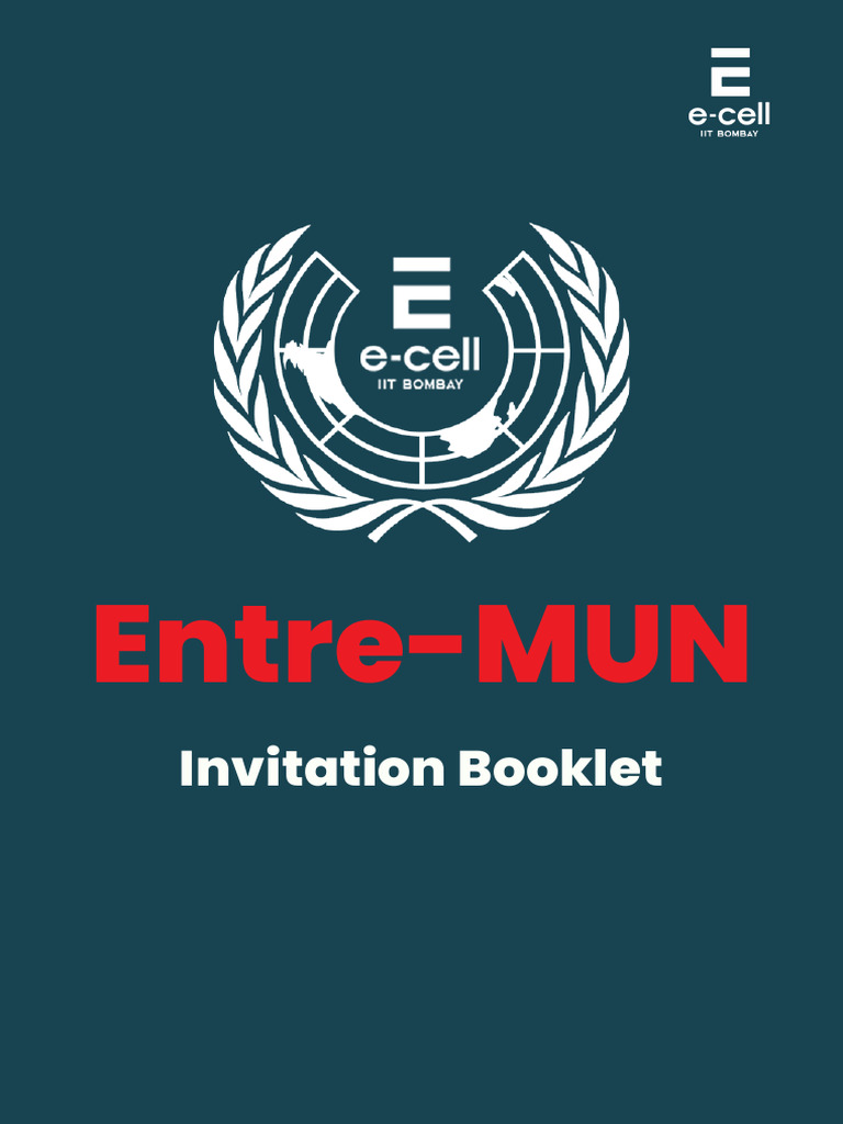 Entre-MUN Invitation Booklet 2022-23_Final | PDF | World Trade ...