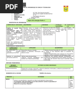 Progresiones Taller de Ciencias II | PDF | Aprendizaje | Teoría