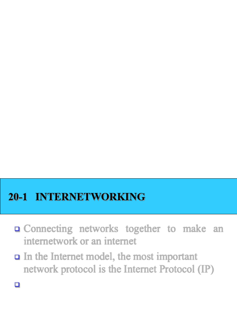 Internet Protocol | PDF | Internet Protocols | I Pv6