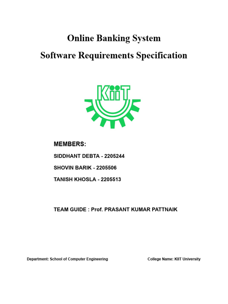 edited_srs | PDF | Transport Layer Security | Ios