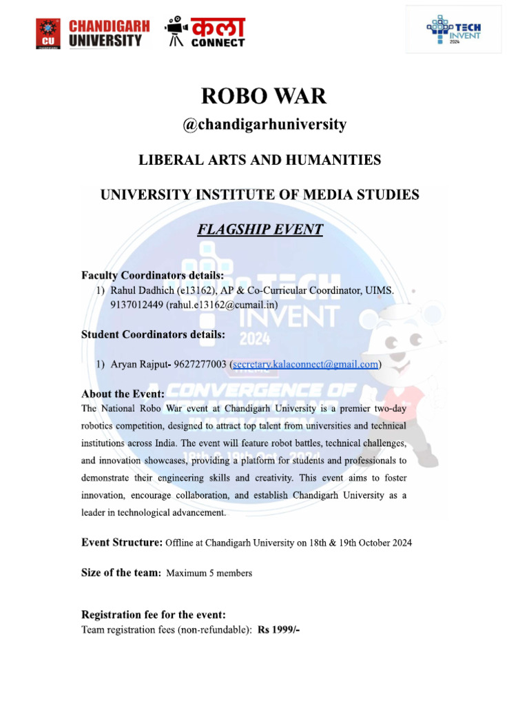 Robowar Final | PDF