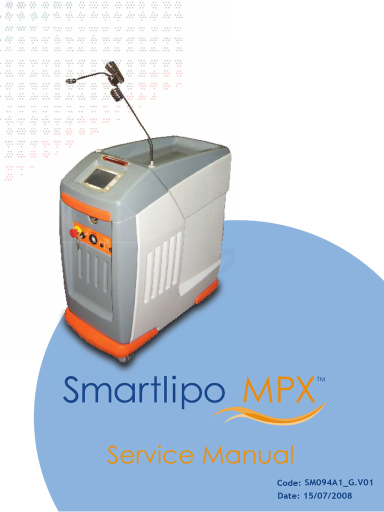 Cynosure Smartlipo Mpx Service Manual | PDF | Laser | Alternating Current
