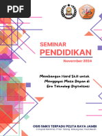 Contoh Proposal Kegiatan Seminar Pendidikan | PDF