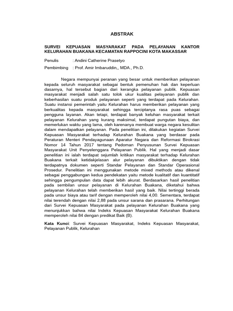 Abstrak Andini | PDF