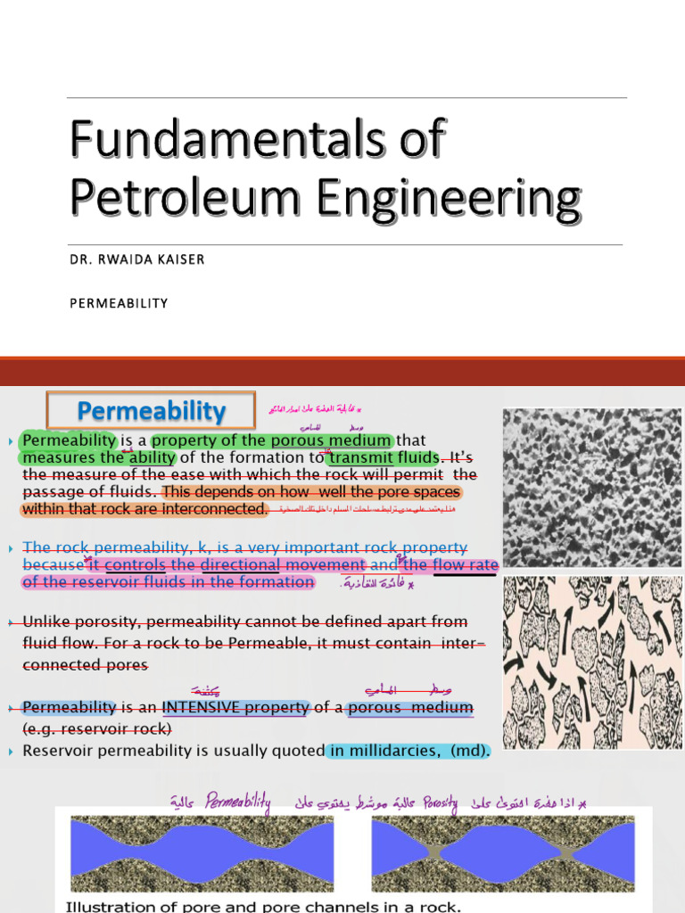 Fundamentals Part Three-Edited | PDF | Permeability (Earth Sciences ...