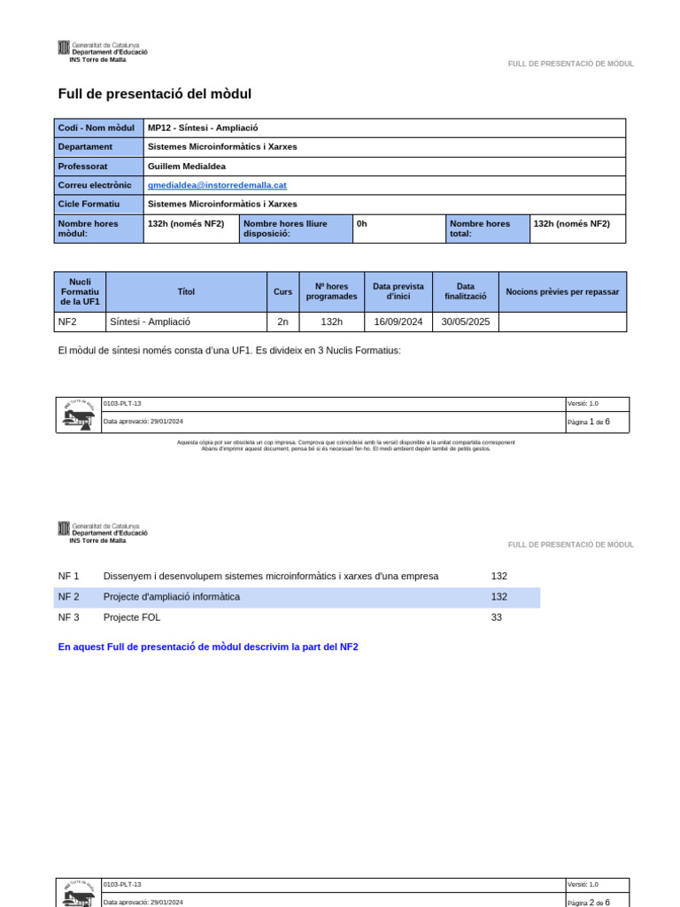 FPM - MP12 Ampliacio SMX | PDF