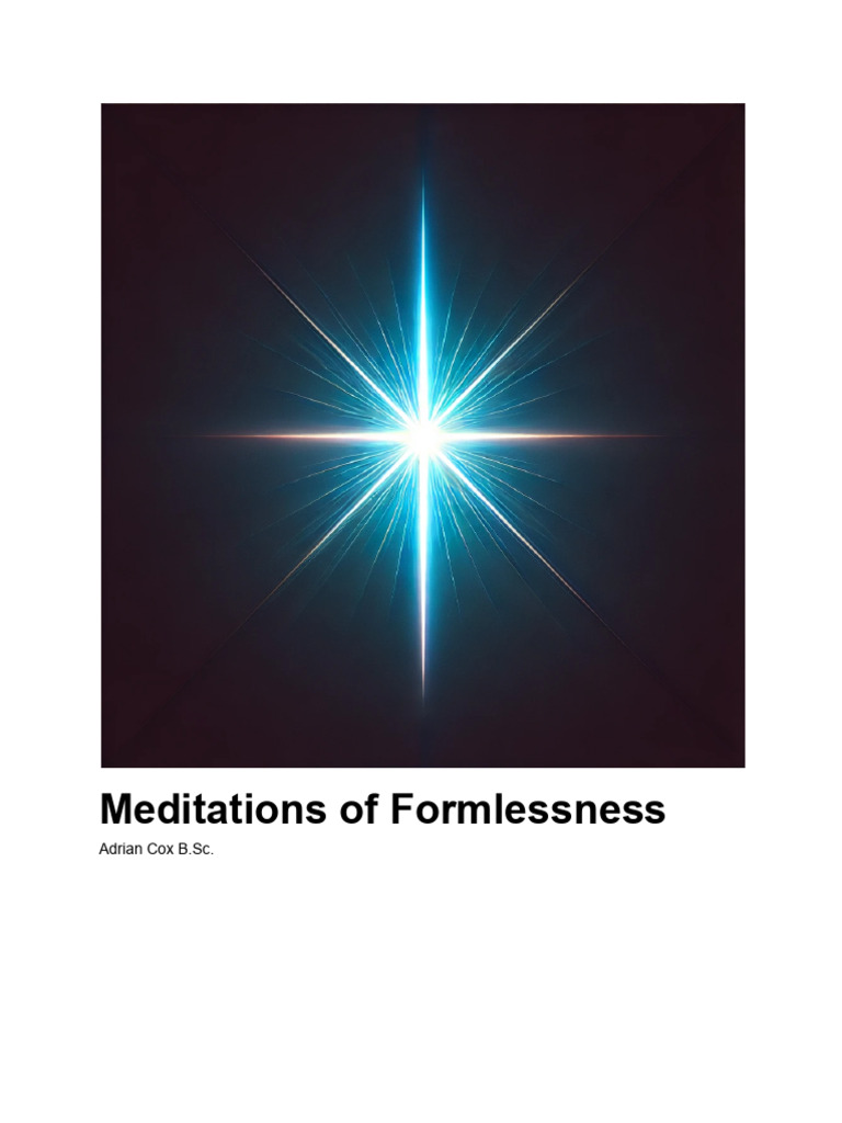 Meditations of Formlessness | PDF | Silence | Rhythm
