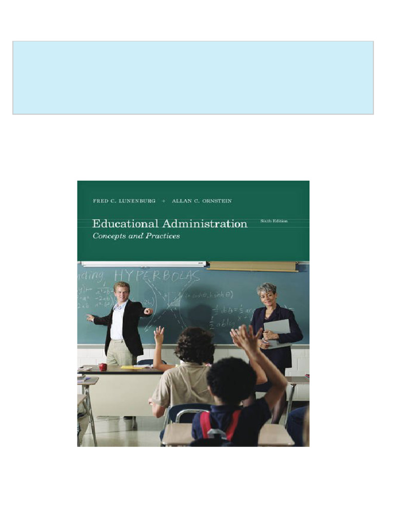 Buy ebook Educational Administration Concepts and Practices 6th Edition ... Buy ebook Educational Administration Concepts and Practices 6th Edition ...